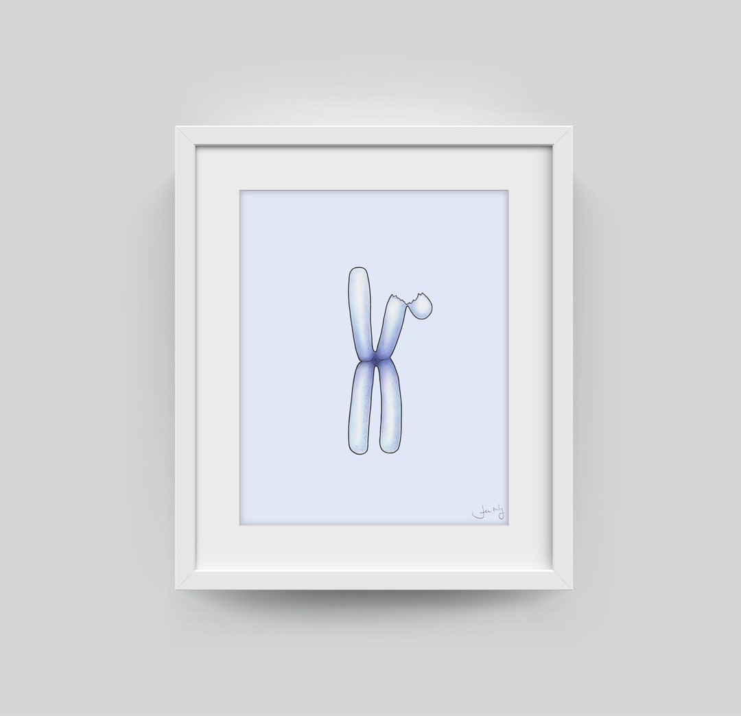 Ripped Genes - 8x10, 5x7 Illustration Art Print Gallery Wall Decor - Etsy