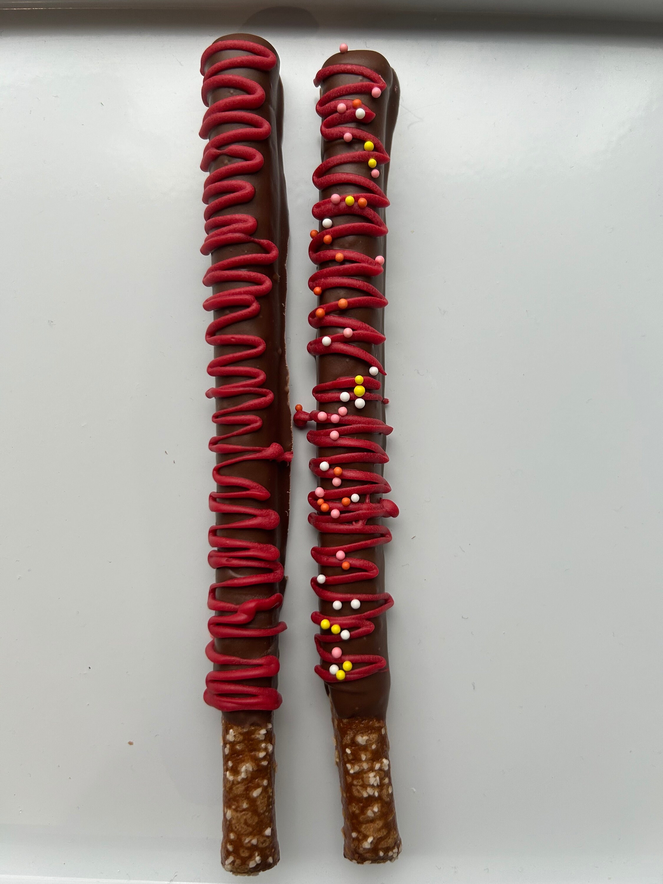 Chocolate Covered Pretzels. Party Favors For: Birthday, Valentines Day ...