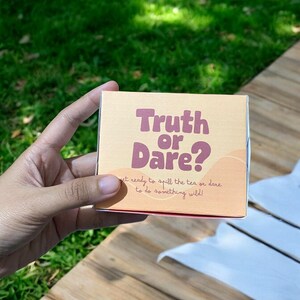 Printable Valentine Friends Truth or Dare Game Fun Party Game for ...
