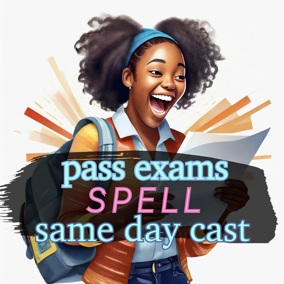Pass Exams Spell Course Success Ritual Academic Luck Boost Get Top ...