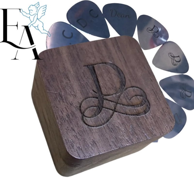 Guitar Pick Box - Etsy