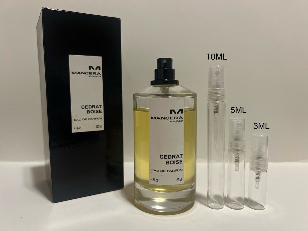 Mancera Paris Cedrat Boise Eau De Parfum Sample 3ML, 5ML, 10ML - Etsy