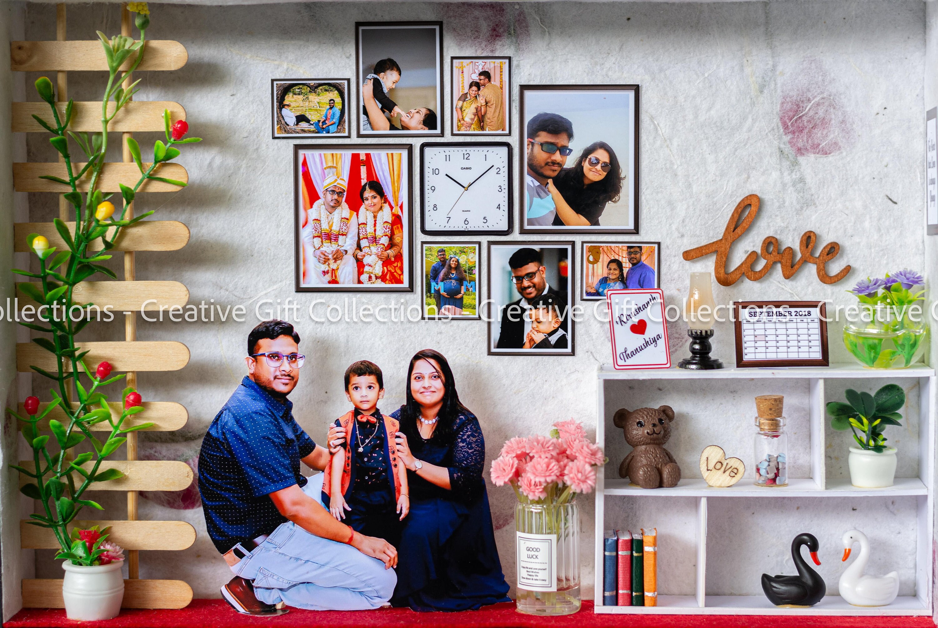 Customised Handmade Miniature Photo Frame personalized - Etsy