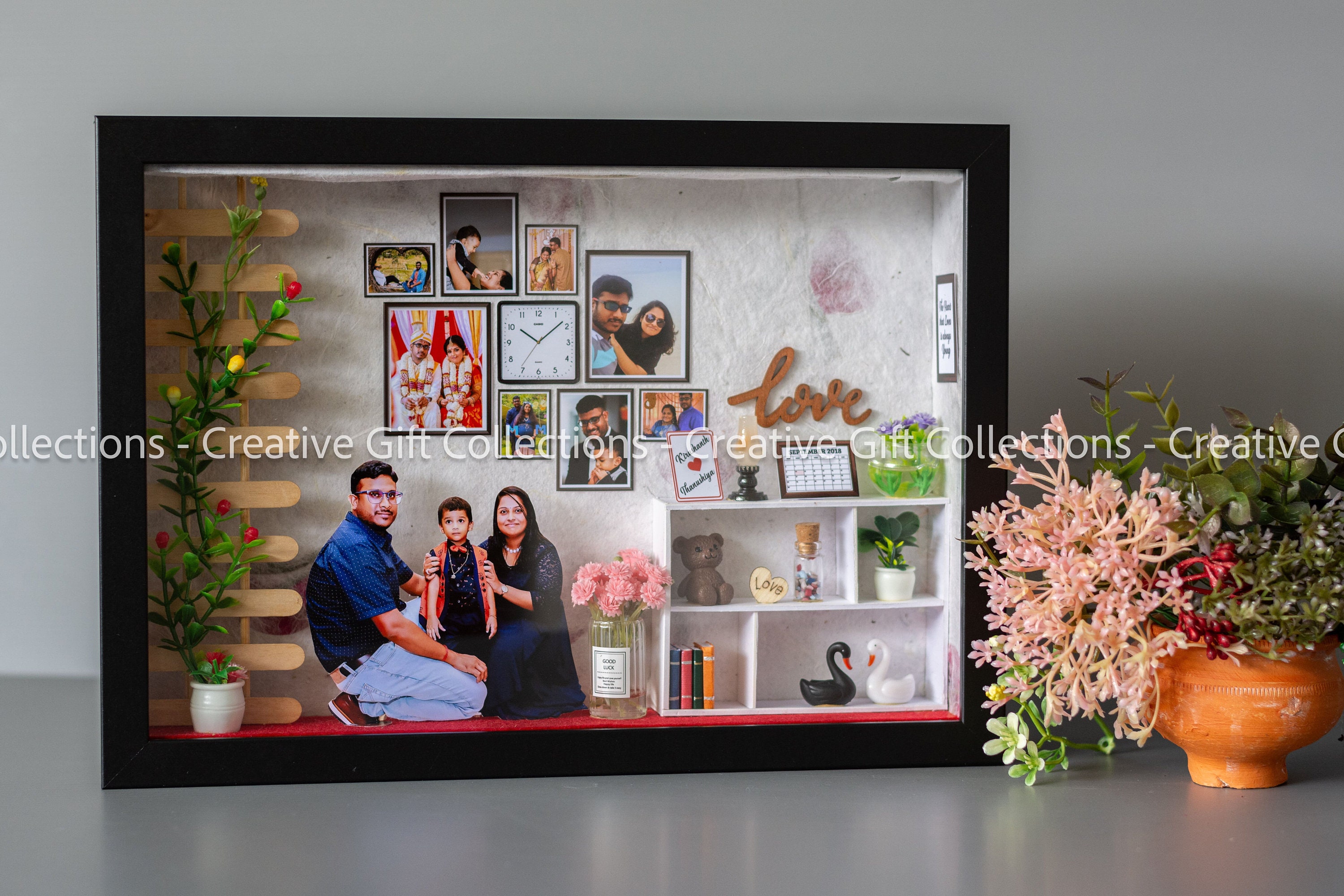 Customised Handmade Miniature Photo Frame [personalized Unique Creative ...