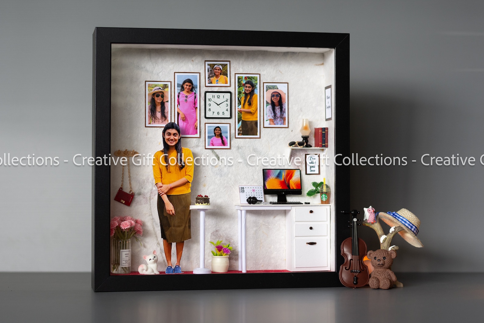 Customised Handmade Miniature Photo Frame [personalized Unique Creative ...
