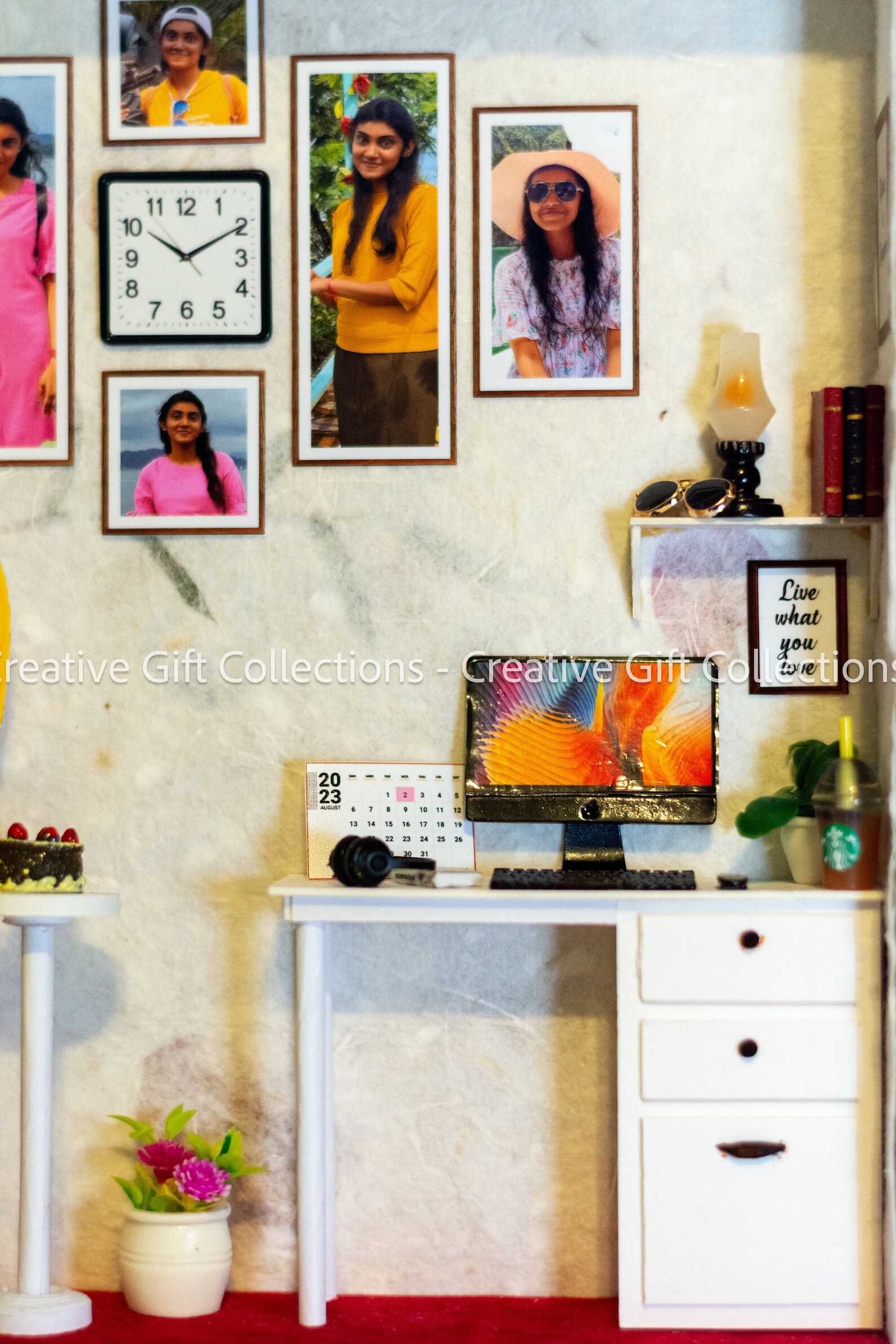 Customised Handmade Miniature Photo Frame [personalized Unique Creative ...
