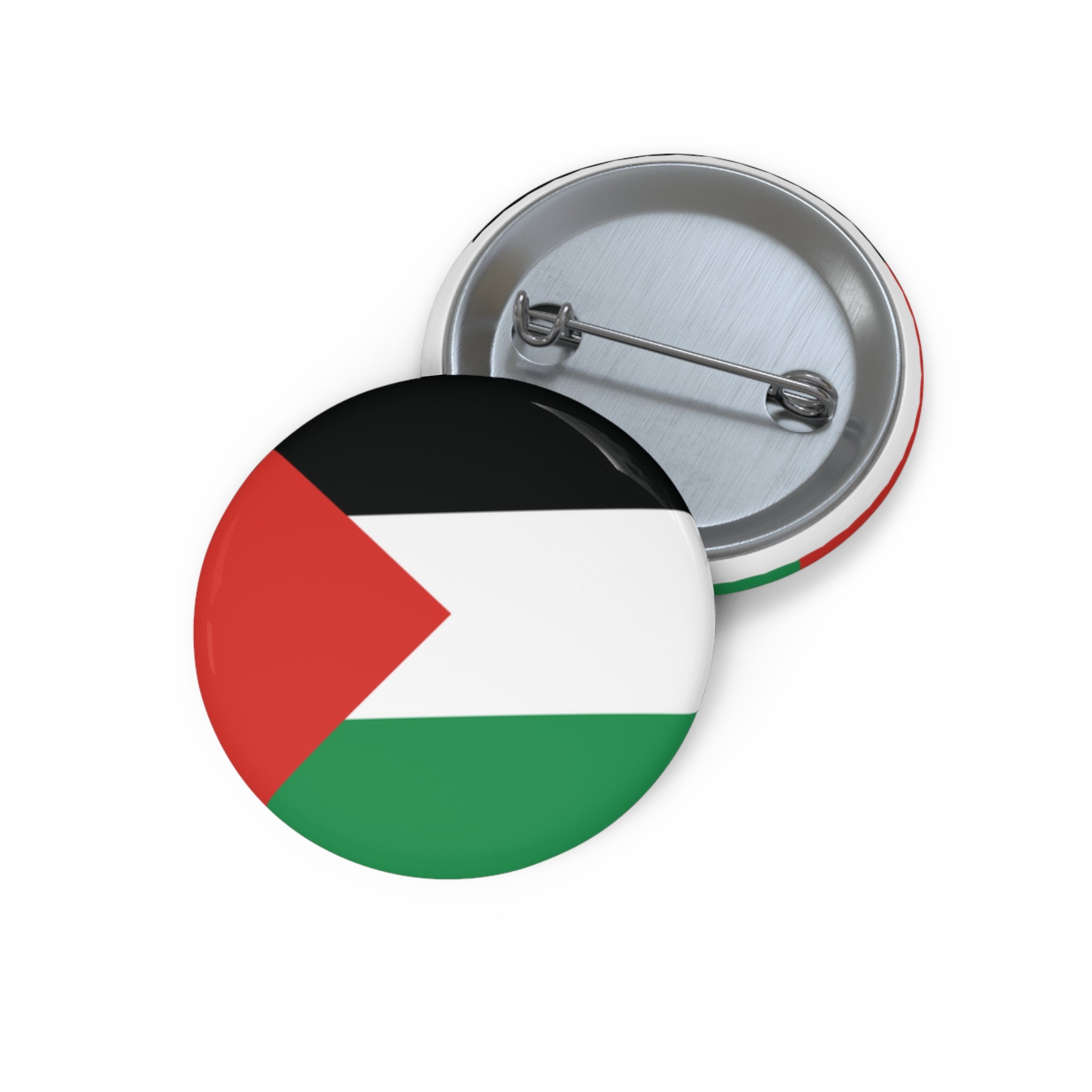 Palestine Button Pin Round | Palestinian Flag Pin | Free Palestine ...
