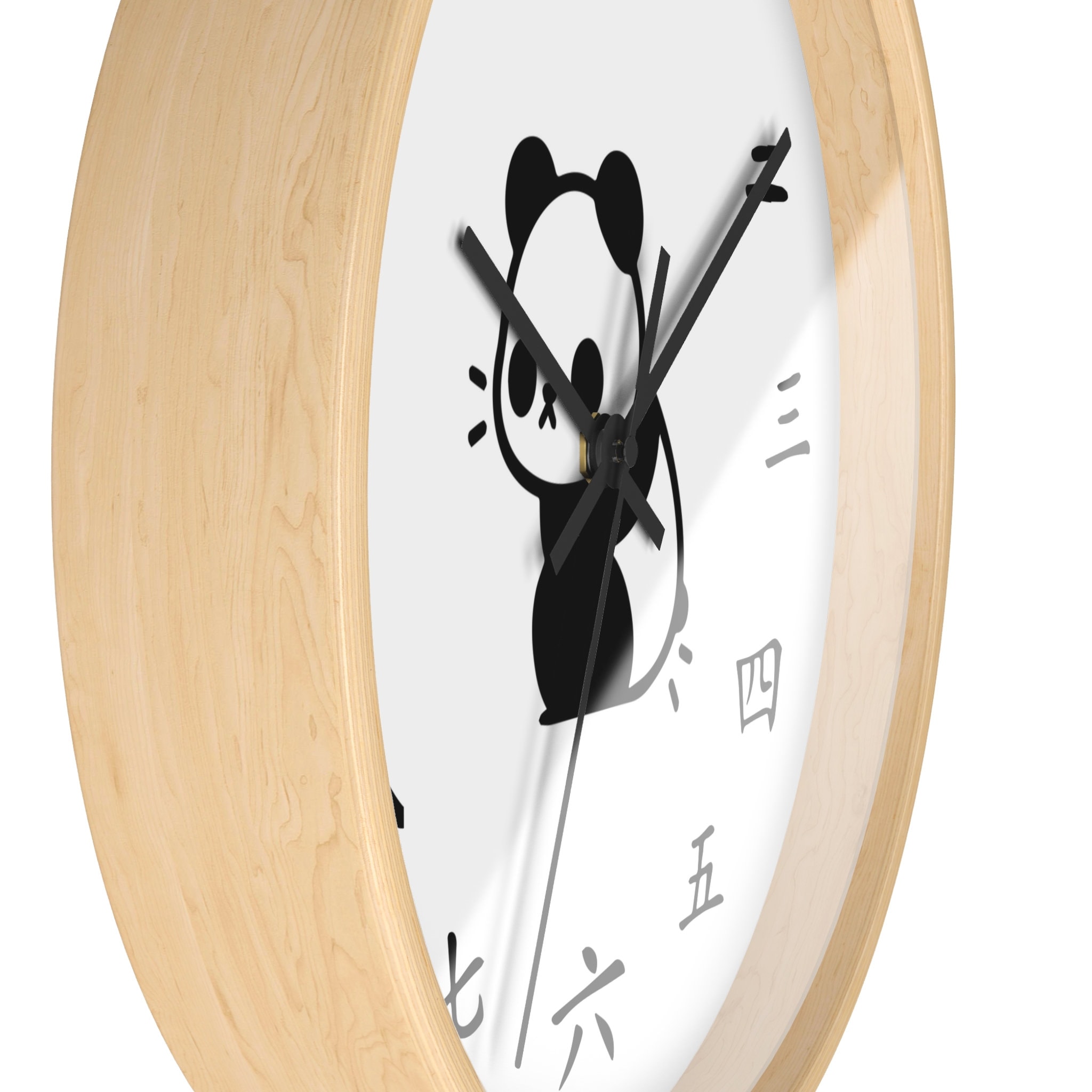 Panda Wall Clock Animals Wall Clock - Etsy