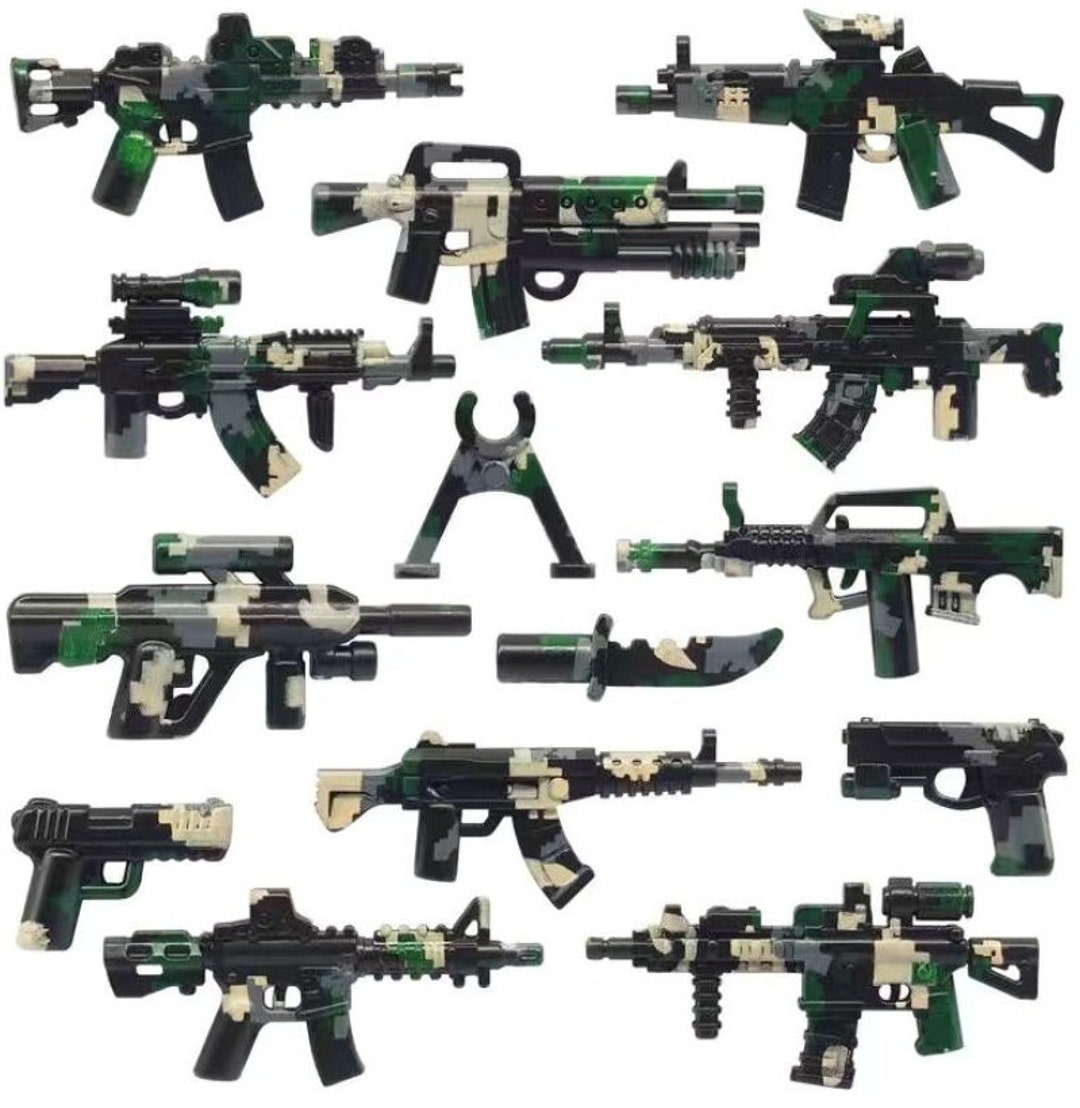 Modern Warfare Minifigure Weapons Packs - Etsy