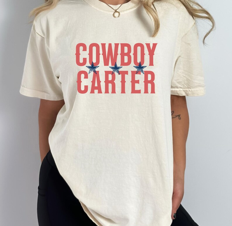 Cowboy Carter Shirt PNG, Trendy Western T-shirt, Concert Outfit ...