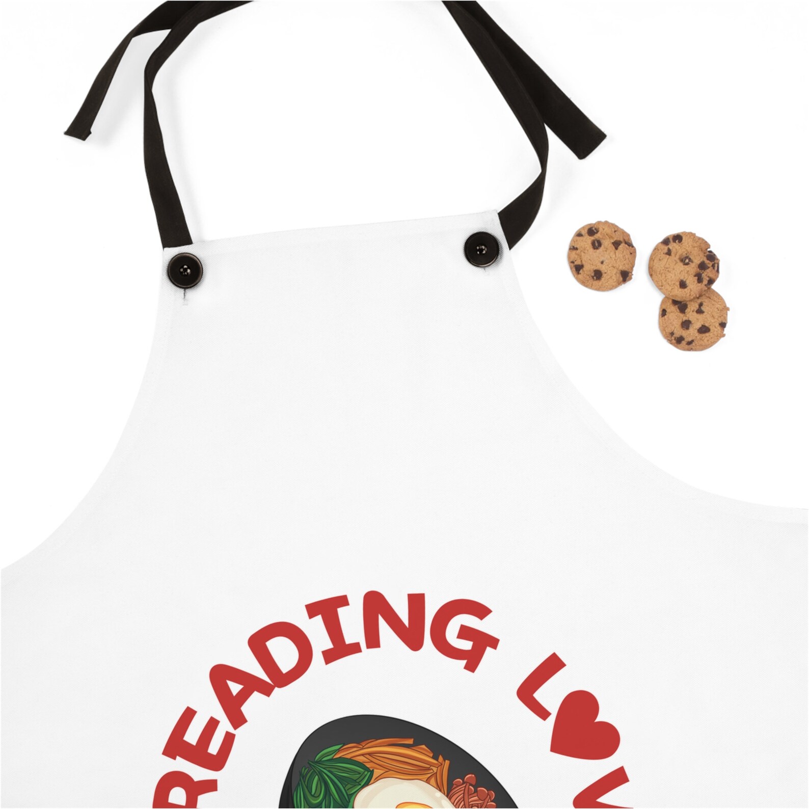 Custom Spread Love Through Food Apron AOP - Etsy