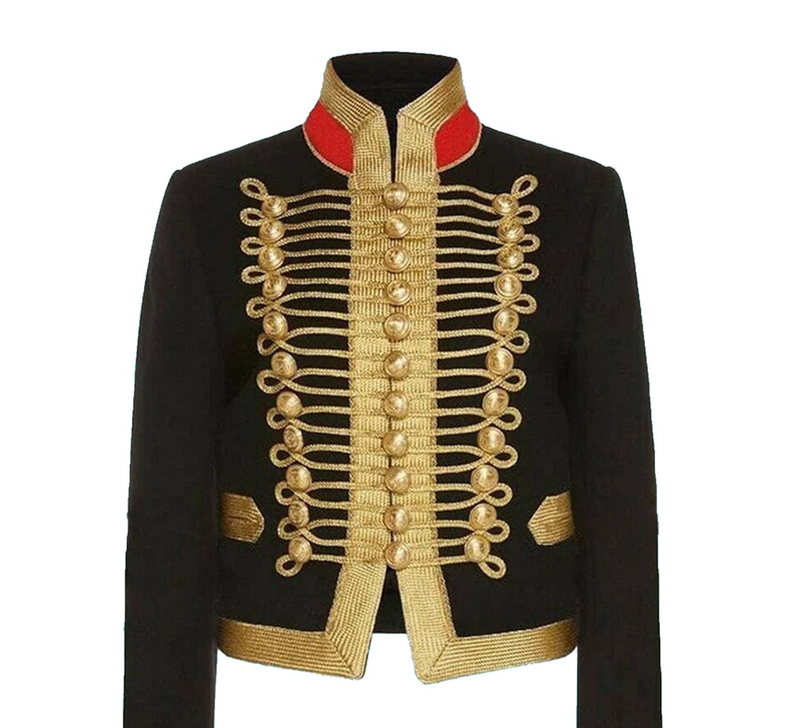 Women Military Blazer Wool Commander Jacket, Women Officer Jacket ...
