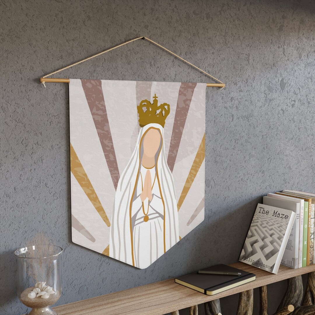 Our Lady of Fatima Banner - Etsy