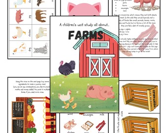 Label the Pig Parts of a Pig Learning Activity for Kids - Etsy