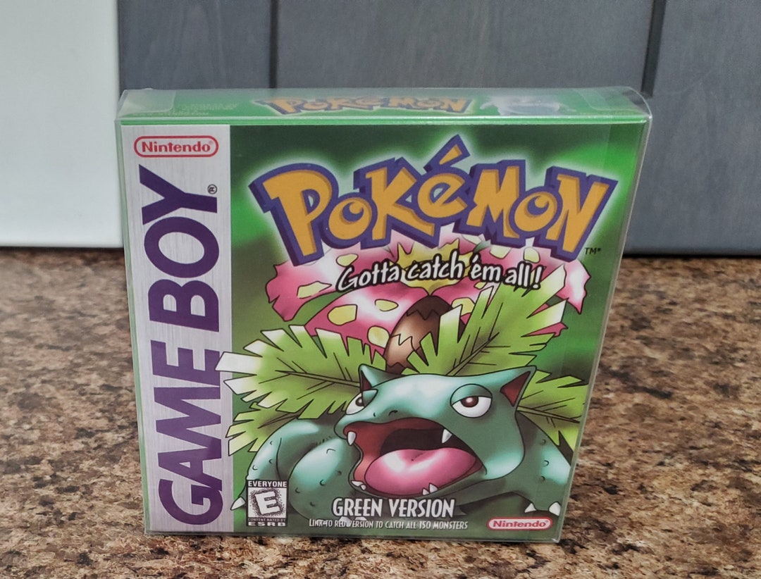 Pokemon Green Version Gameboy Color GBC - Etsy