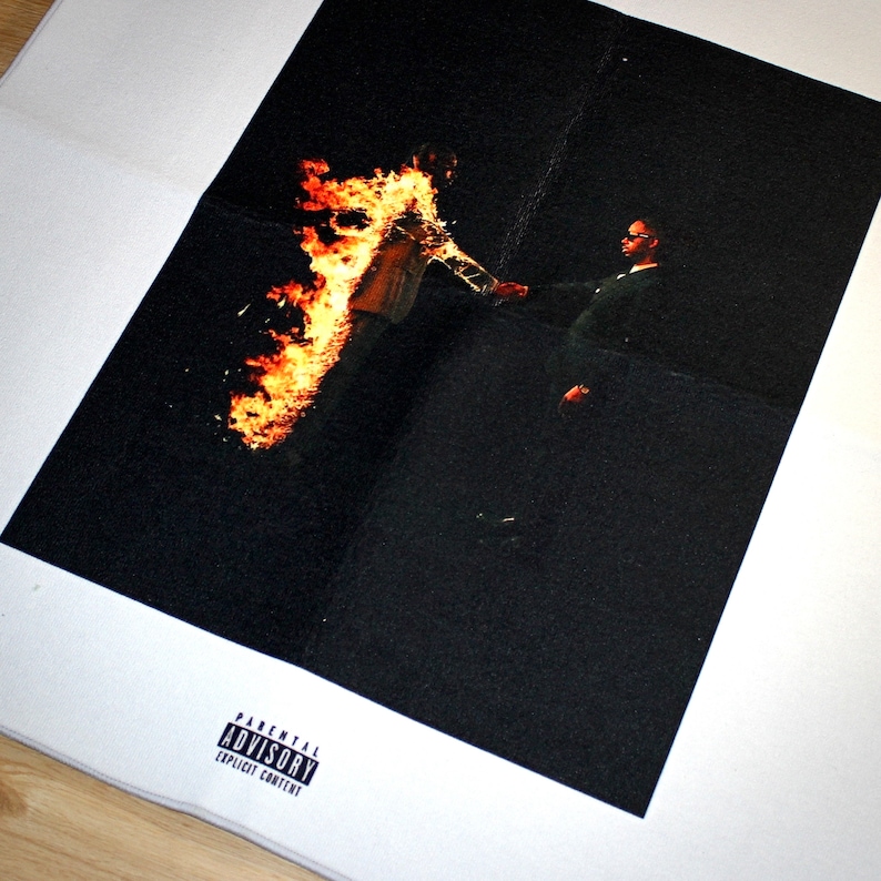 Metro Boomin Heroes & Villains Album Cover Carpet - Etsy