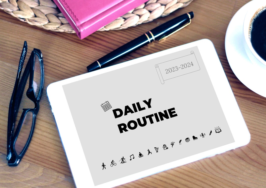 Daily Routine - Template Habit Tracker and Daily Notes for Supernote - Etsy
