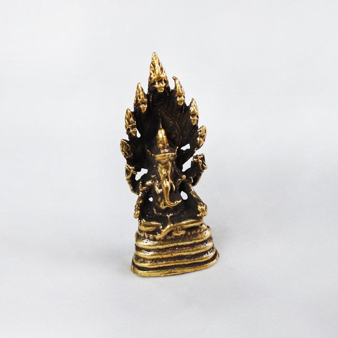 Ganapati Ganesh Ganesha Protected by Nine Heads Naga the Patron of Arts ...