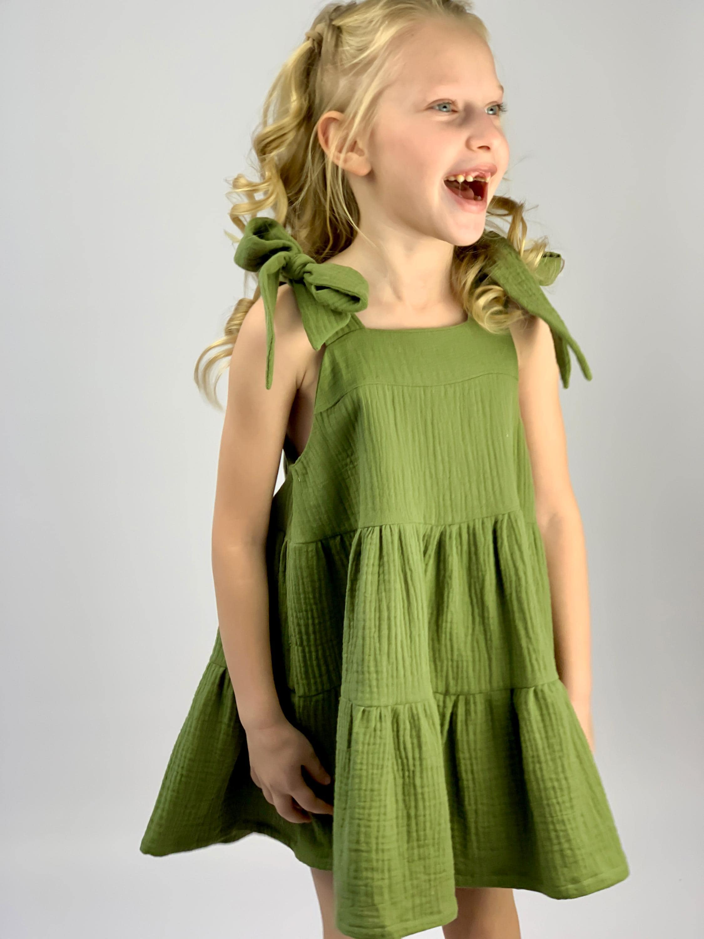 A-line Sundress PDF Pattern Free Silhouette Adjustable Straptiered ...