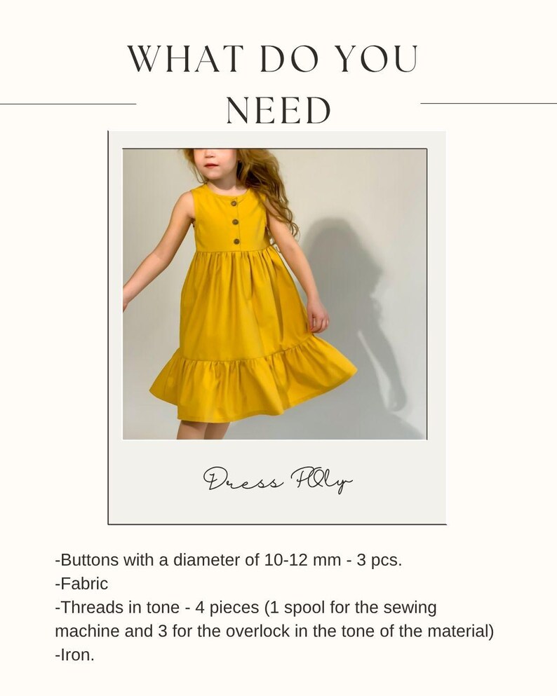 Toddler Girl Dress PDF Sewing Pattern: Sleeveless Ruffle Hem (sizes 2T ...