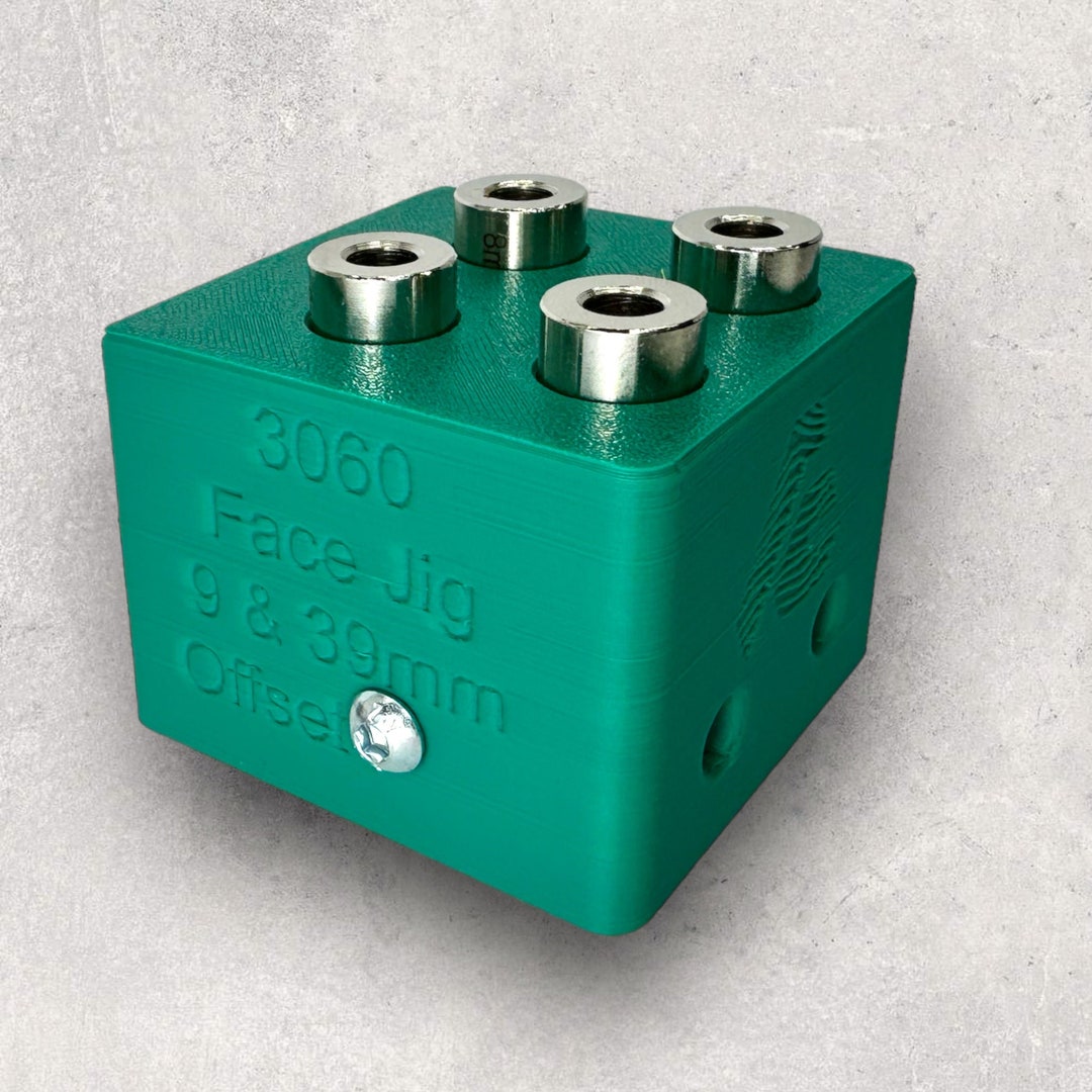 3060 9 & 39mm Offset Face Drilling Jig V1 30 Series Aluminum Extrusion ...