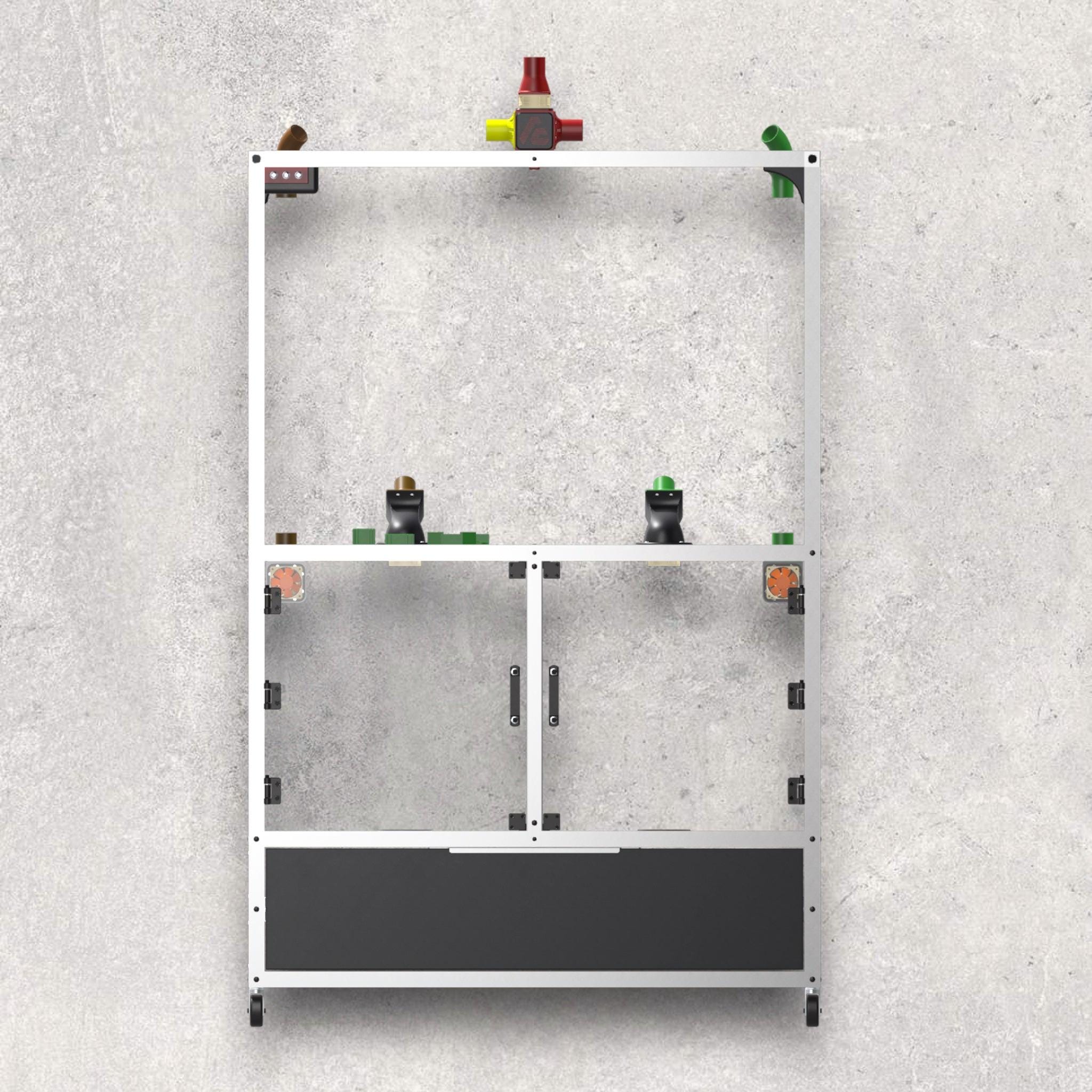 3D Printer Rack V2 Aluminum Extrusion 3D Modeled Design Build Plan - Etsy