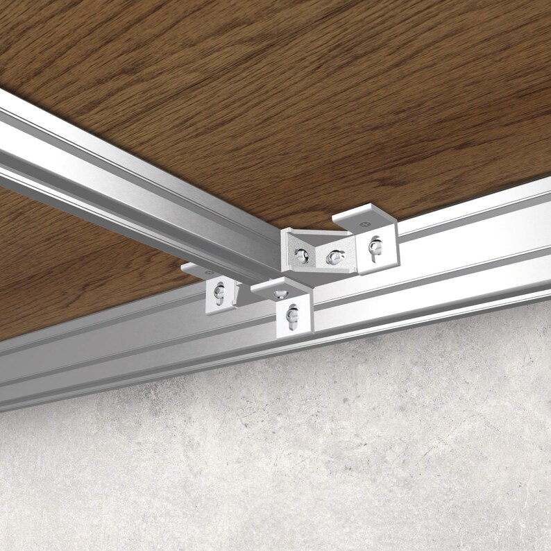 A Simple Workshop Table Aluminum Extrusion 3D Modeled Design Build Plan ...