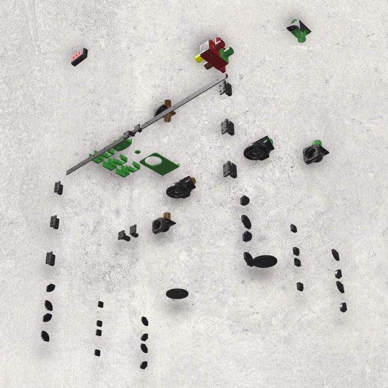 3D Printer Rack V2 Aluminum Extrusion 3D Modeled Design Build Plan - Etsy