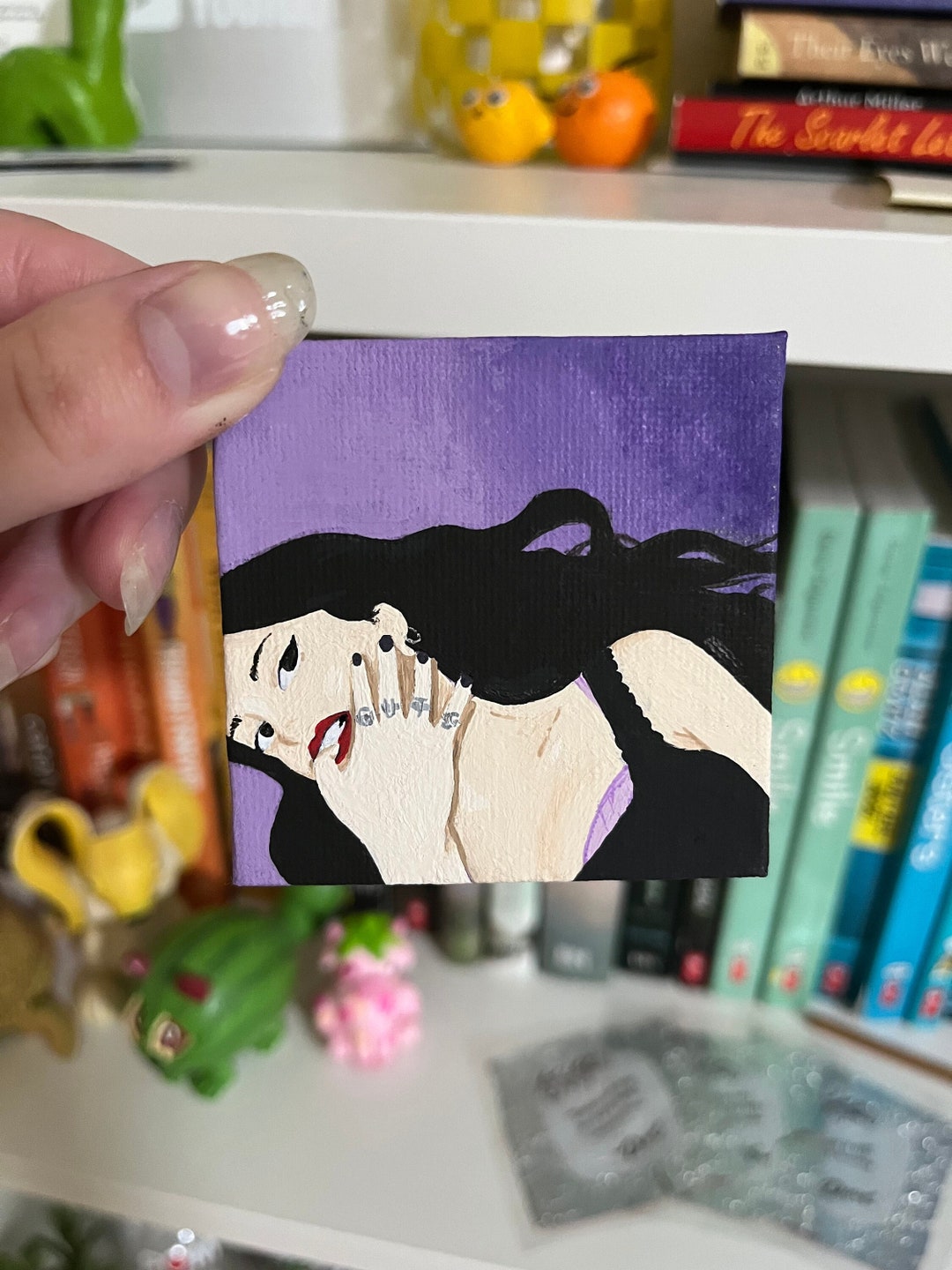 Guts by Olivia Rodrigo Mini Album Cover Painting - Etsy