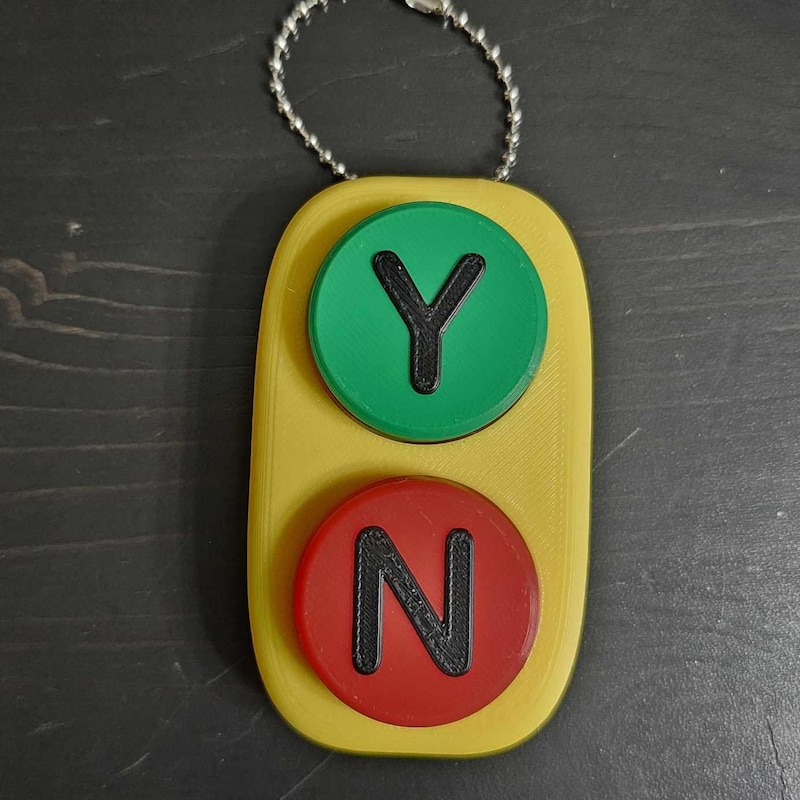 Bluey Yes No Button - Etsy