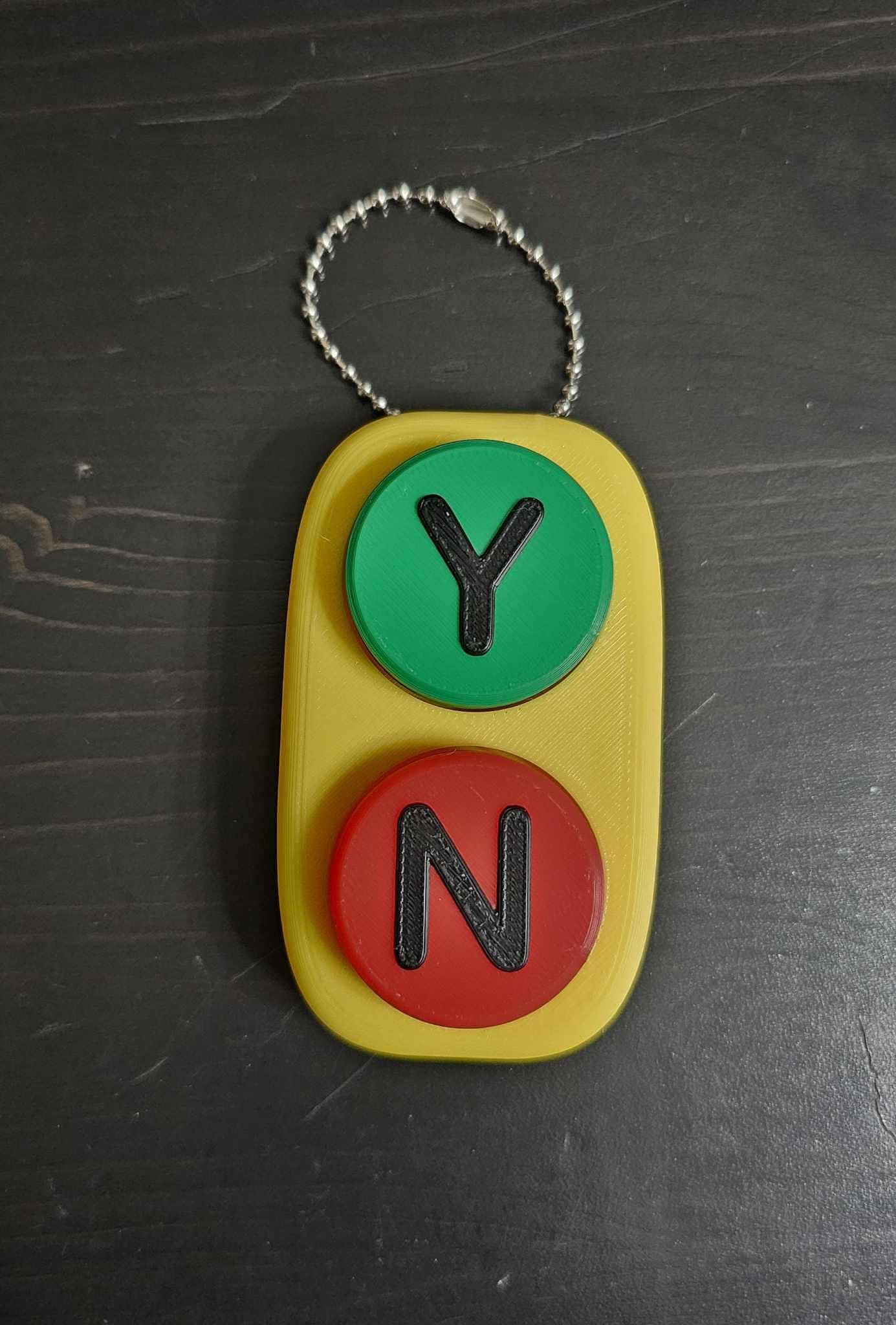 Yes No Button Bluey Inspired Yes/no Clicker Bluey Gift - Etsy