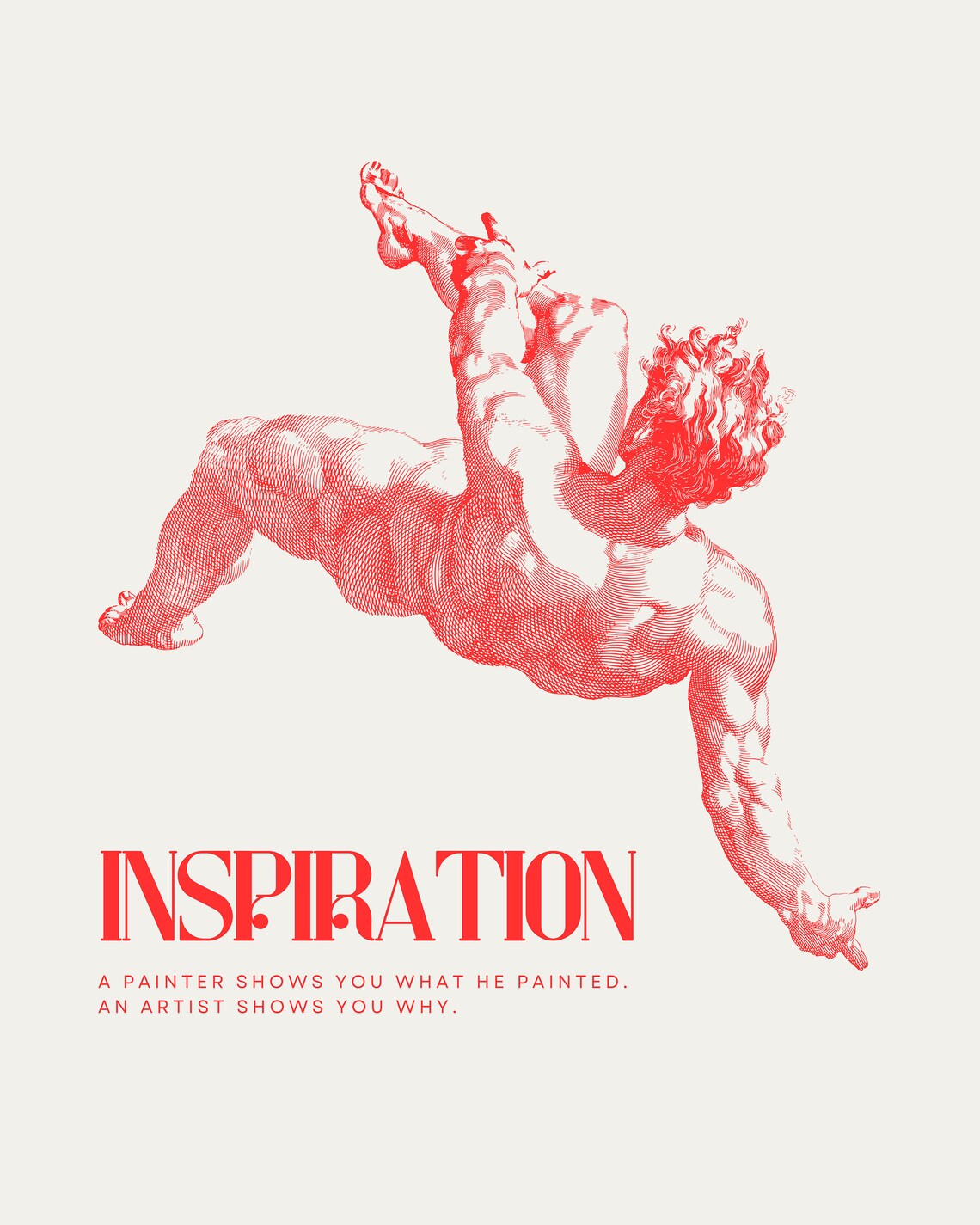 4 INSPIRATION RED Collection Digital Art Downloadable Art - Etsy