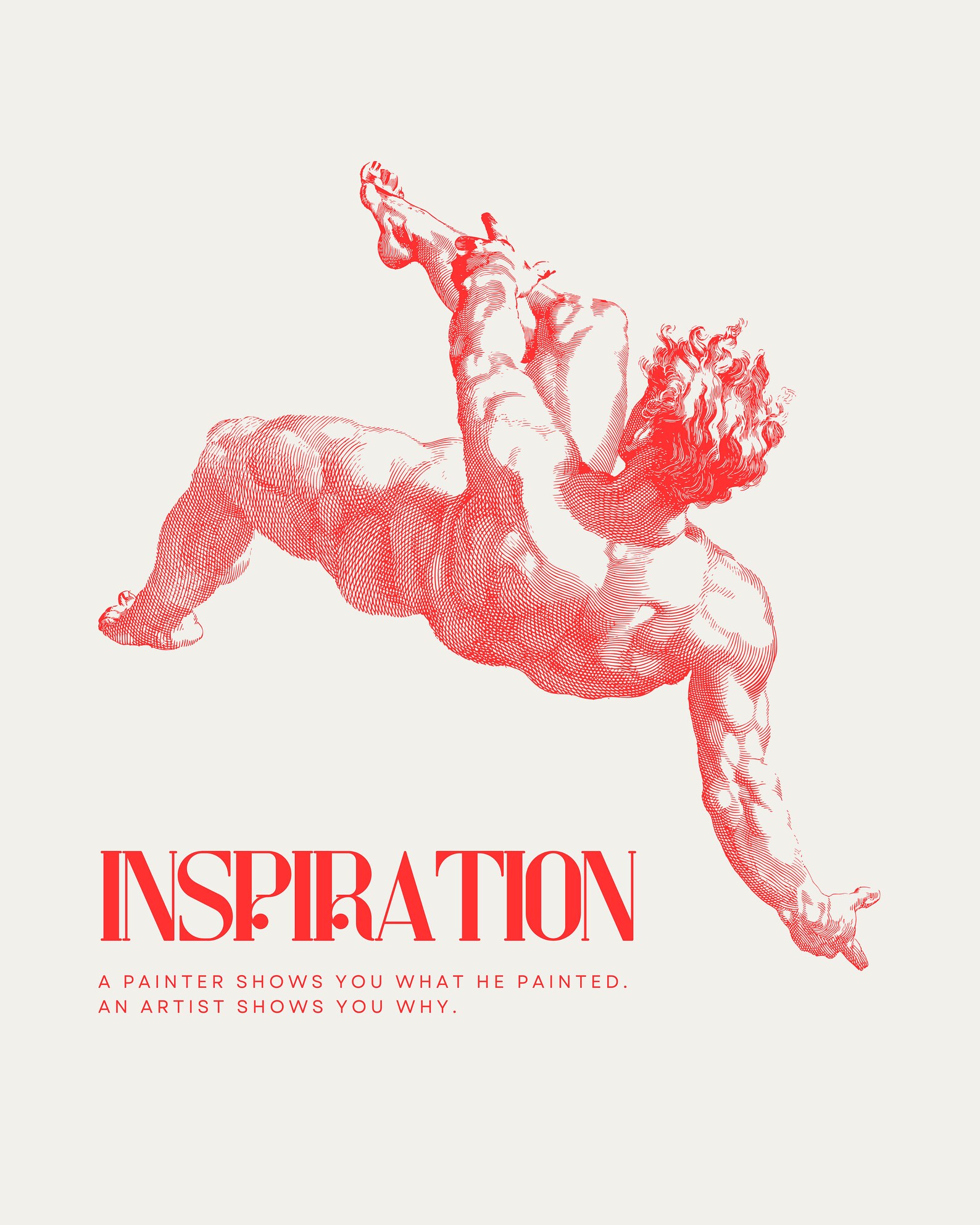 4 INSPIRATION RED Collection, Digital Art, Downloadable Art, Inspiring ...