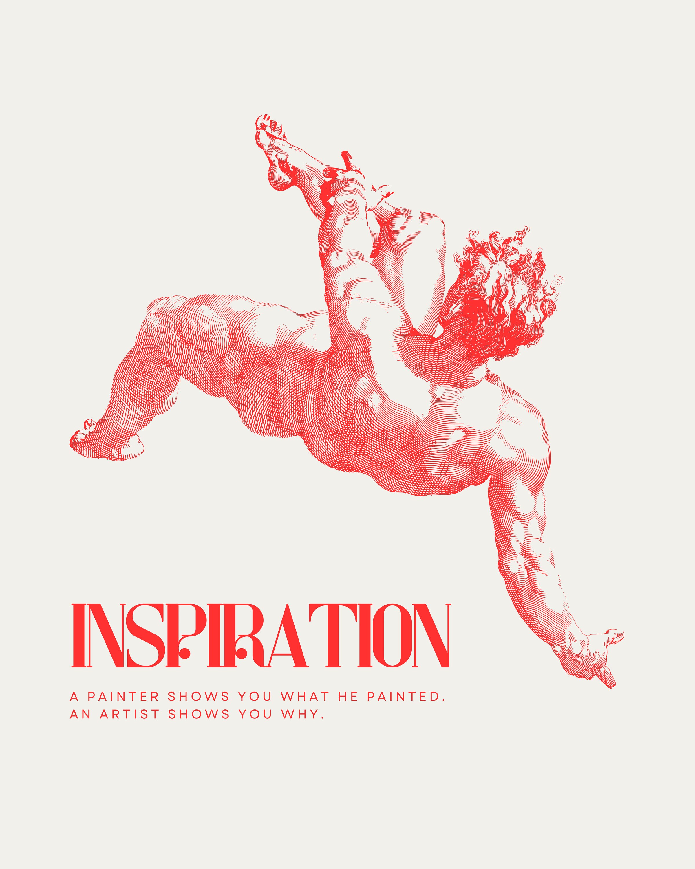 4 INSPIRATION RED Collection Digital Art Downloadable Art - Etsy