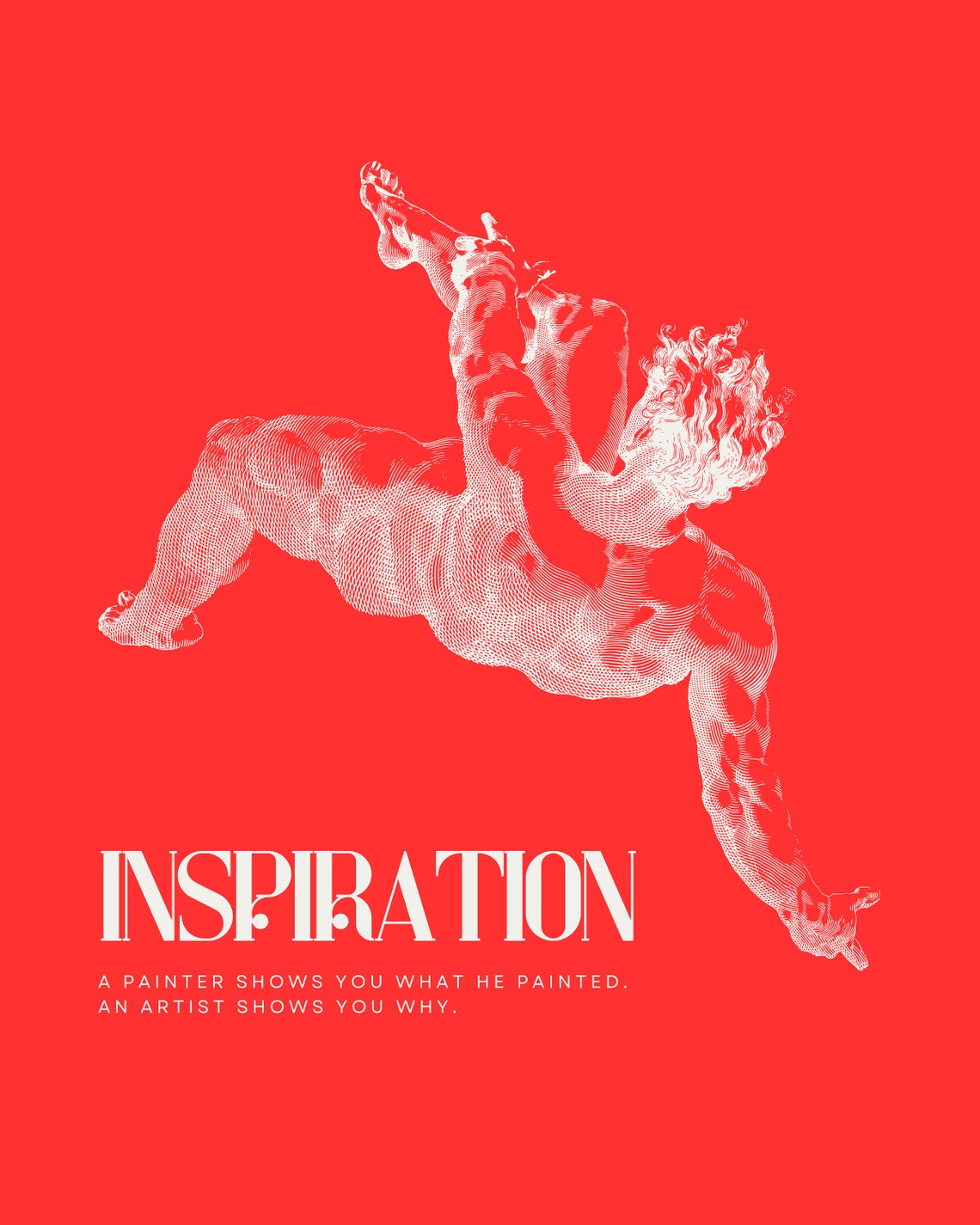 4 INSPIRATION RED Collection Digital Art Downloadable Art - Etsy