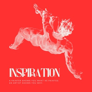 4 INSPIRATION RED Collection, Digital Art, Downloadable Art, Inspiring ...