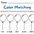Color Matching Balloons Cut and Paste Worksheets - Etsy