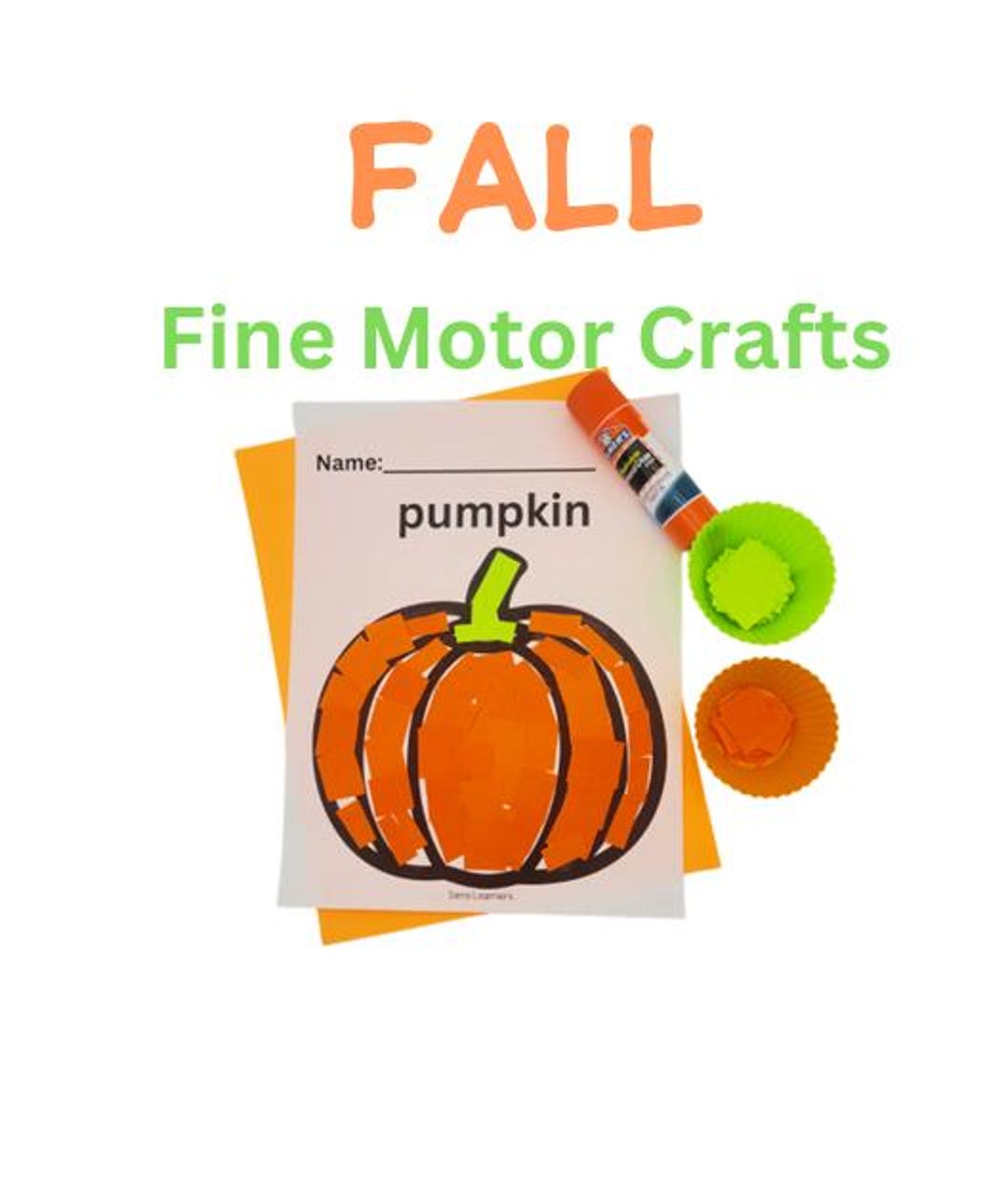 Fall Fine Motor Crafts-autumn Printables for Toddler, Preschool ...