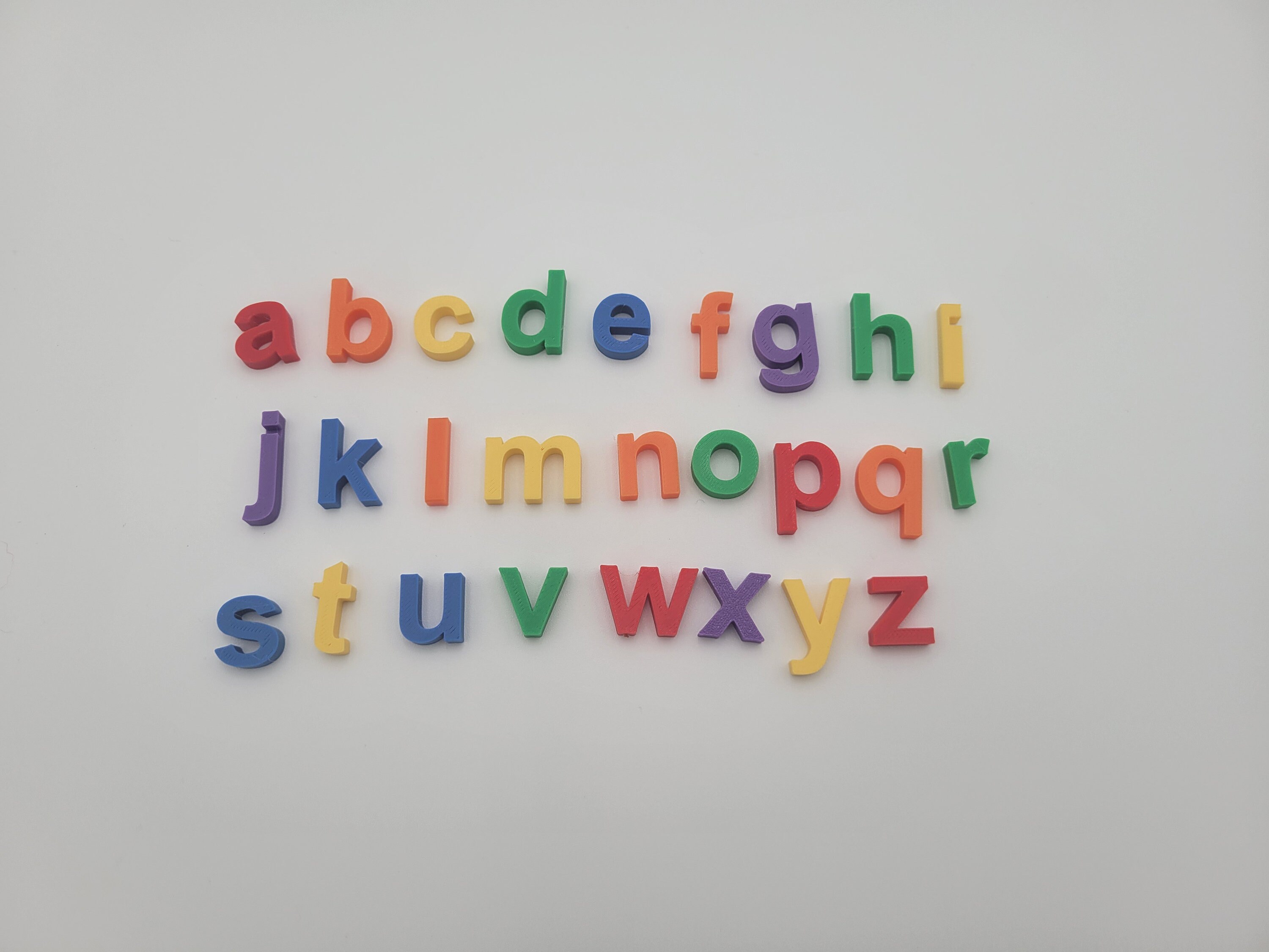 Lowercase Alphabet Manipulatives - Etsy
