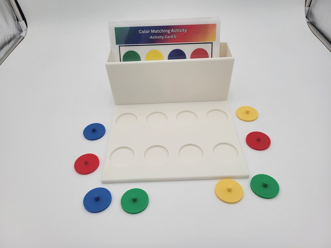 Pattern Matching Game for Toddler, Montessori, and Preschool Classrooms ...