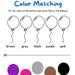 Color Matching Balloons Cut and Paste Worksheets - Etsy