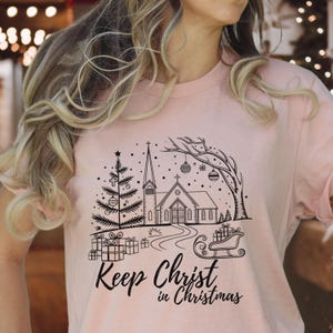 Christian Keep Christ in Christmas Sweatshirt for Holiday Party at ...