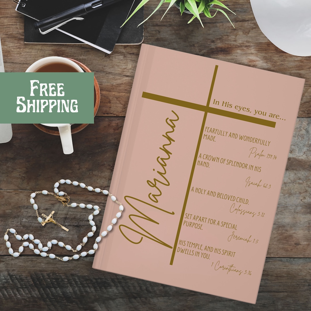 Custom Christian Letters My Daughter Son Keepsake Personalized Name ...