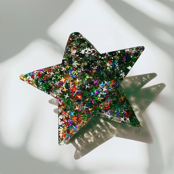 Star Hair Clips - Etsy