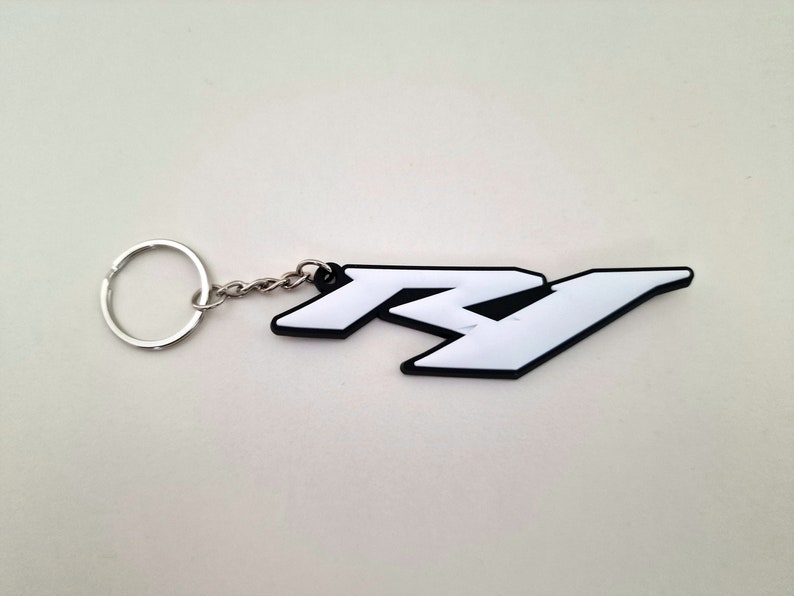 Yamaha R1 3D Soft Rubber Keyring Keychain Badge Logo - Etsy