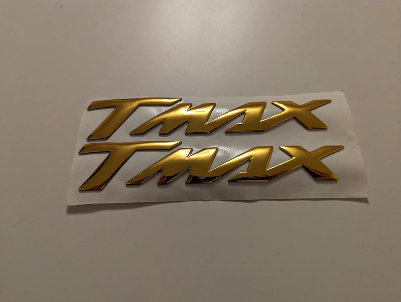 Yamaha Tmax Gold 3D Badge Logo Stickers Graphics Decals Emblem - Etsy