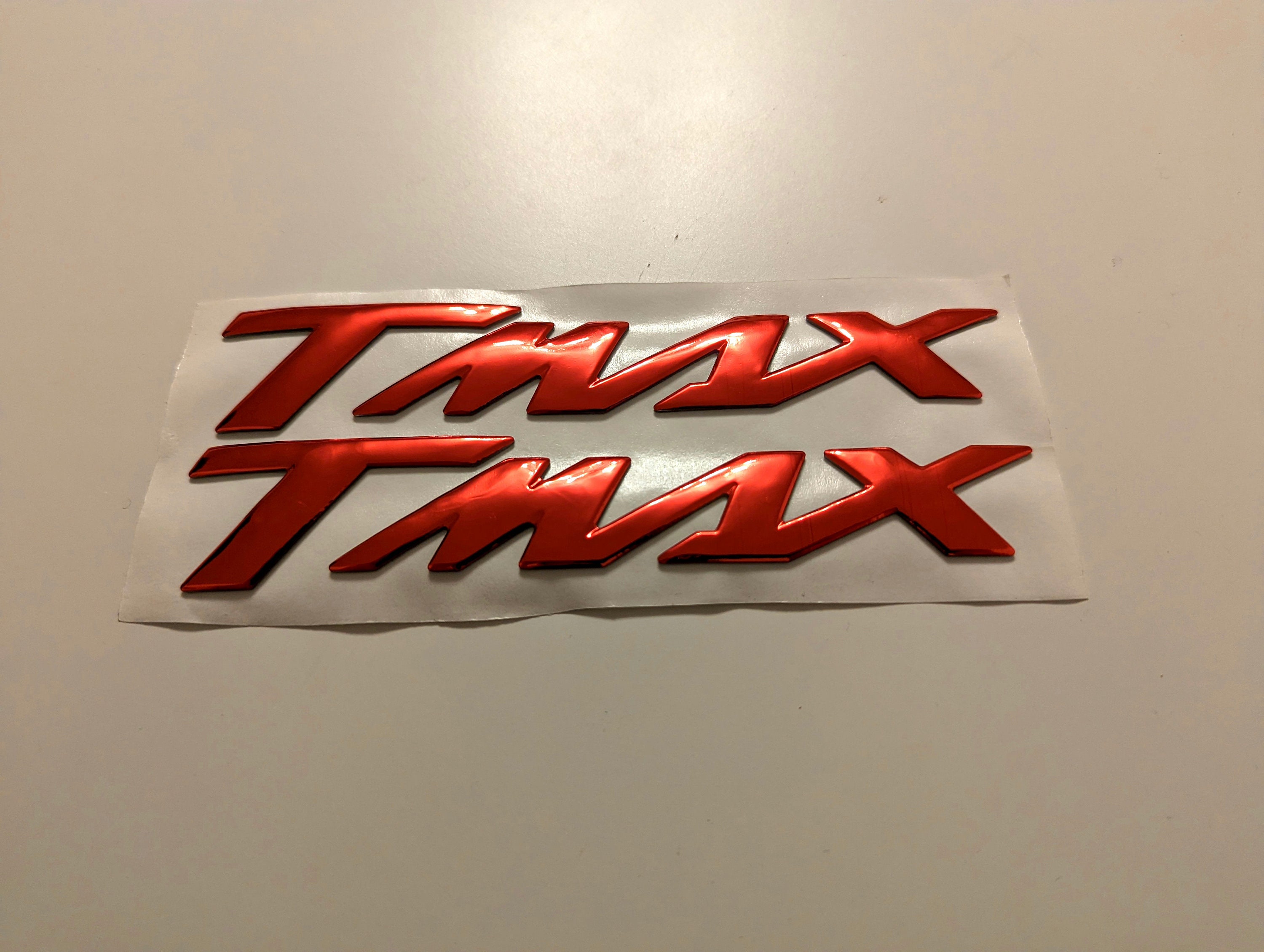 Yamaha Tmax Red 3D Badge Logo Stickers Graphics Decals Emblem T Max ...