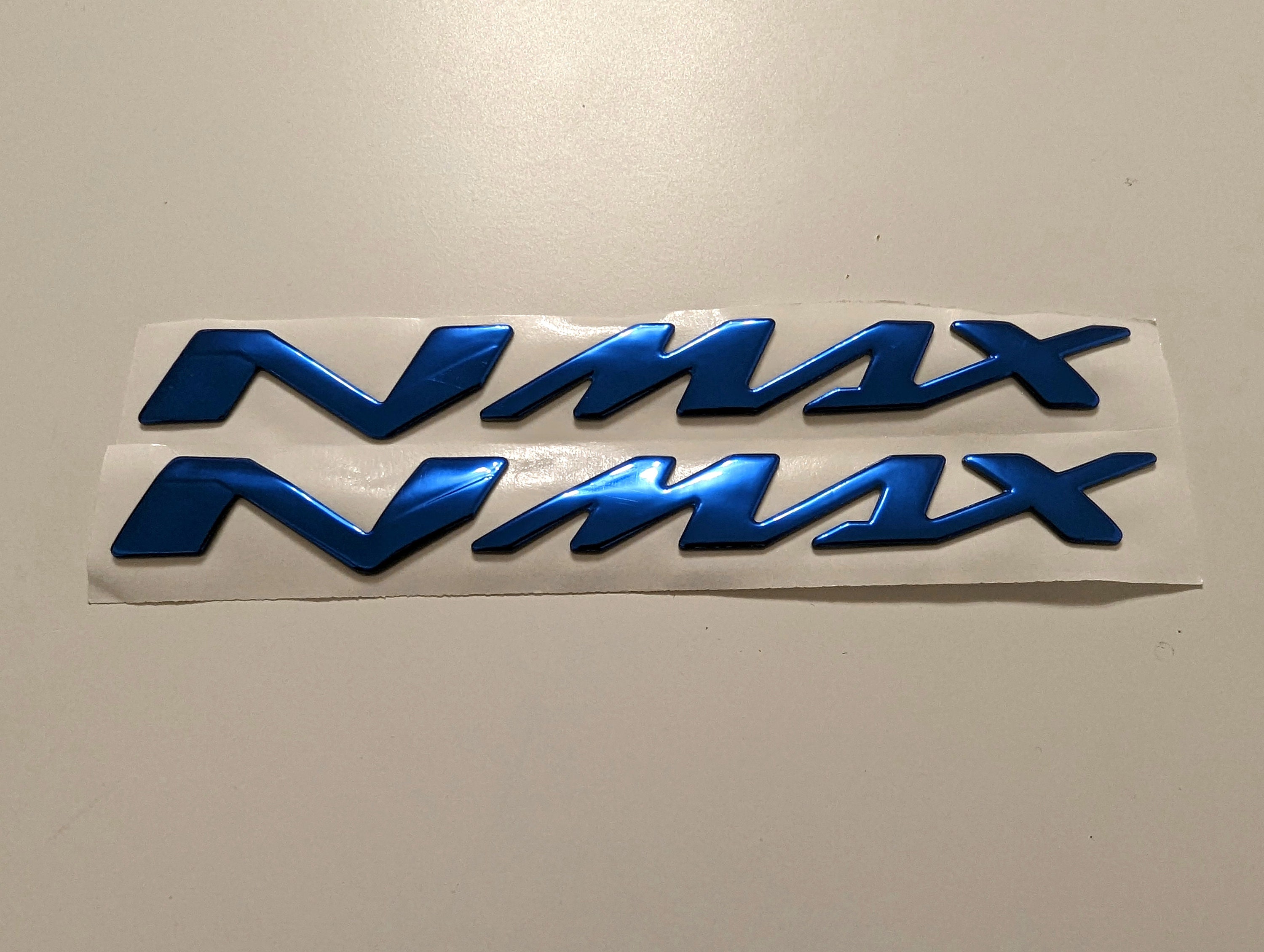 Yamaha NMAX Blue 3D Badge Logo Stickers Graphics Decals Emblem ...