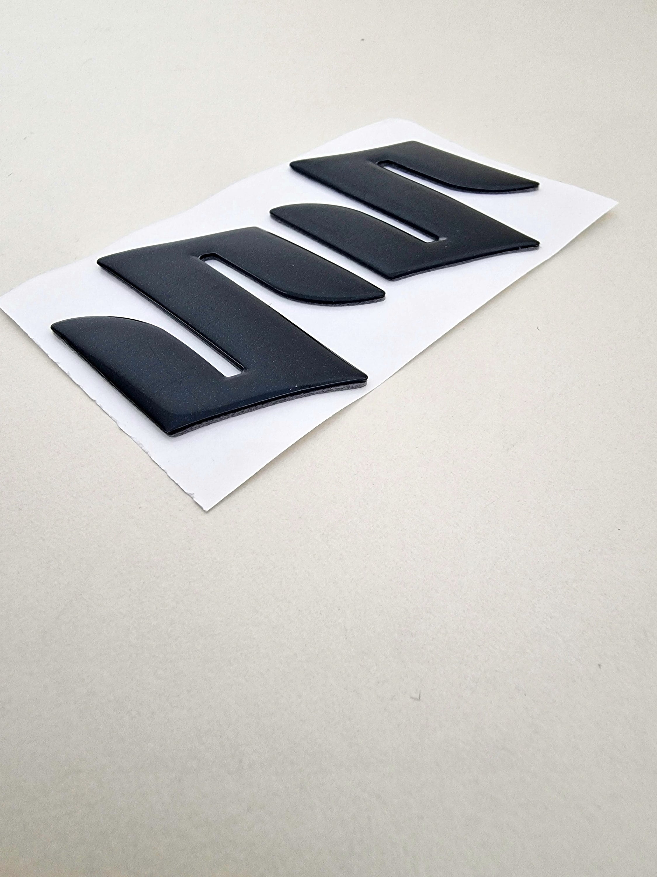 Suzuki Black 3D Badge Logo Stickers Graphics Decals Tank Emblem Gsxr ...