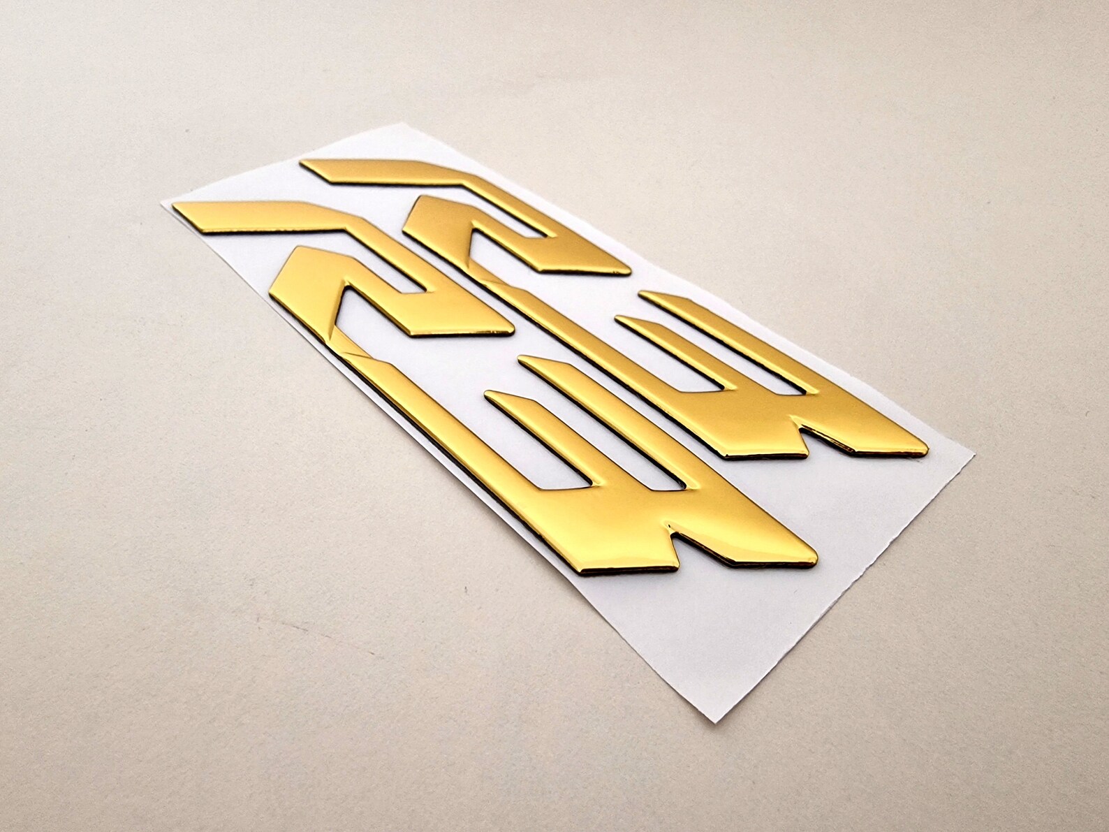 Yamaha R3 Gold 3D Badge Logo Stickers Graphics Decals Emblem YZF ...